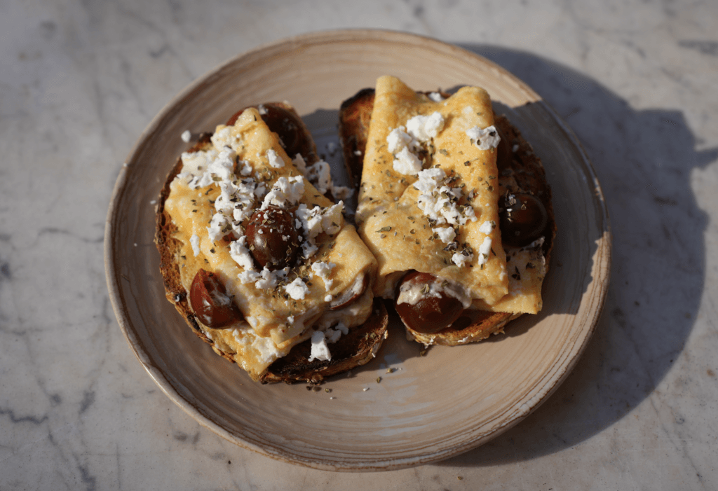 Elevated Omelette Toast - BLISS